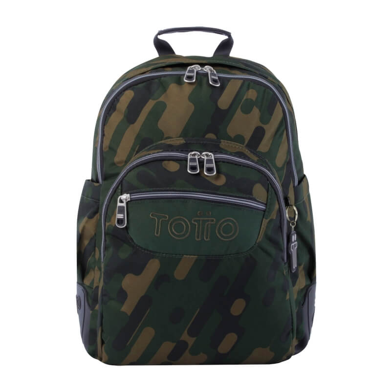 Mochila Escolar Rayol Totto Camuflado