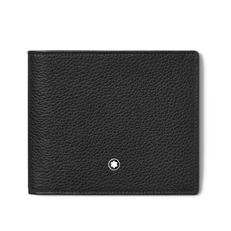 Carteira de Homem 8CC Montblanc Soft Grain MEISTERISTÜCK Preta