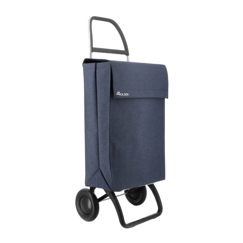 Rolser Carro de Compras JEAN TWEED 2 Rodas 43L Azul Marinho