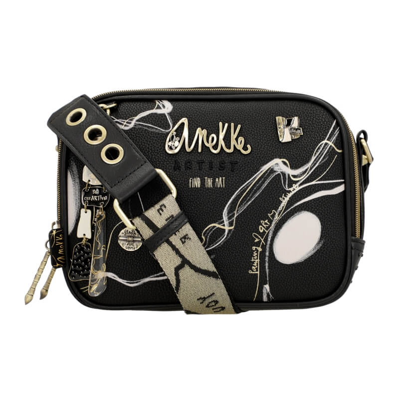 Anekke Bolsa de Tiracolo 2C Nature Edition SHODŌ Preta