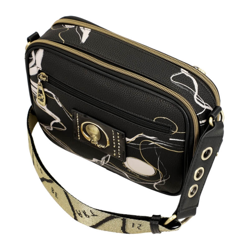 Anekke Bolsa de Tiracolo 2C Nature Edition SHODŌ Preta