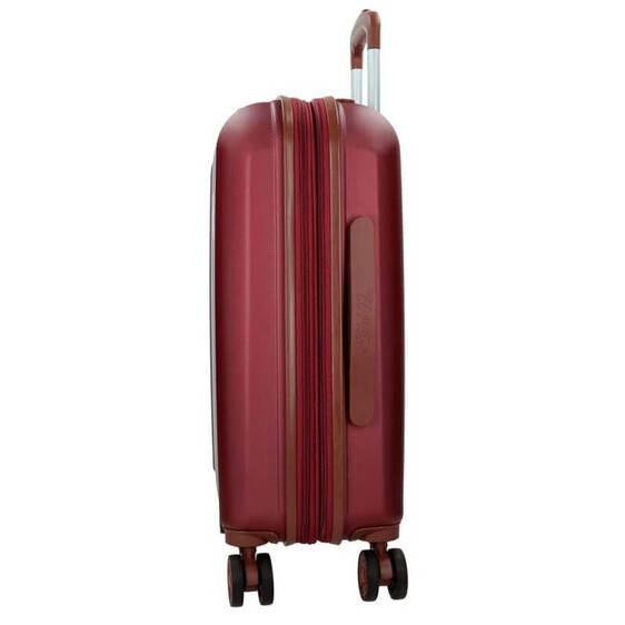 El Potro Mala/Trolley de Cabine 55cm 4 Rodas Spinner Expansível OCURI Bordô