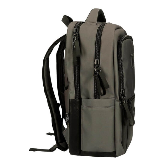 Mochila para Portátil 15.6” com USB 2C Pepe Jeans VILLAGE Khaki