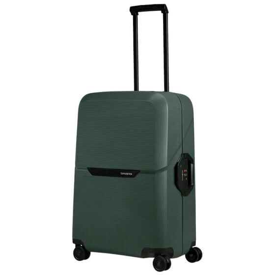 Samsonite Mala de Viagem /Trolley Médio 69cm 4 Rodas MAGNUM ECO Verde