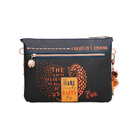 Anekke Mala de Tiracolo 2C Nature Edition AMAZONIA PACHAMAMA Azul