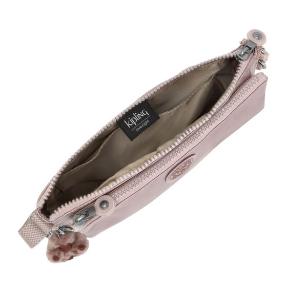 Mala de Tiracolo Kipling MIKAELA Hazelnut Met