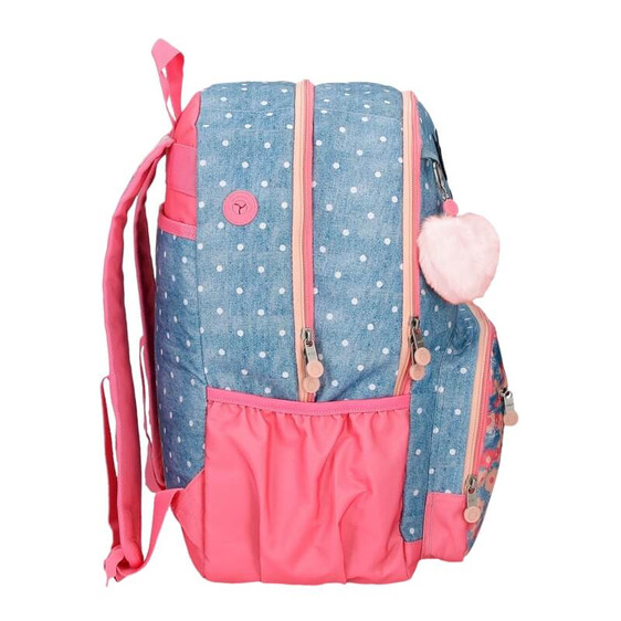 Mochila Escolar 44Cm 2C Enso LITTLE DREAMS Azul