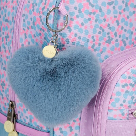 Mochila Escolar 44cm 2C Enso CUTE GIRL Lilás