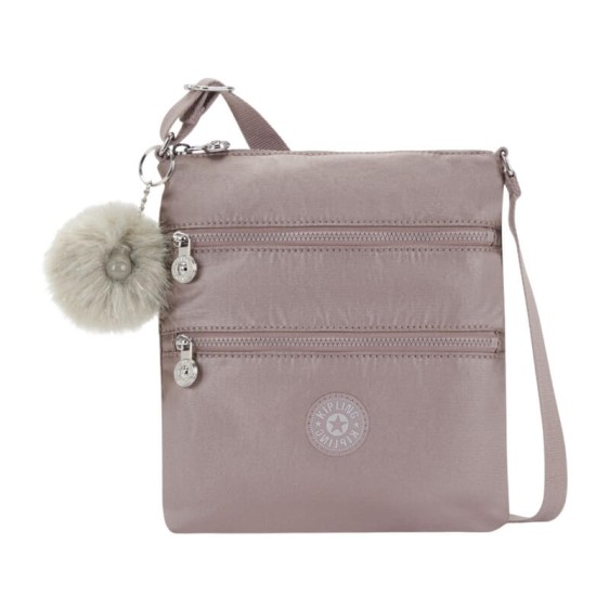 Bolsa de Tiracolo KIPLING Keiko Hazelnut Met GG